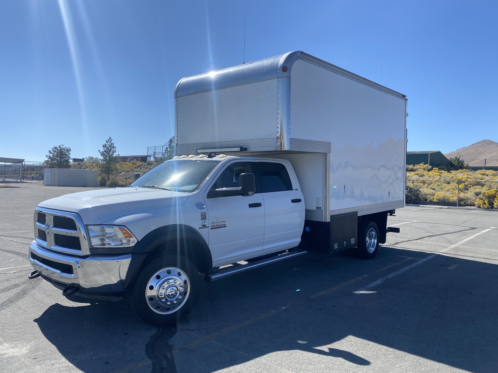 Fully Loaded Chase Truck